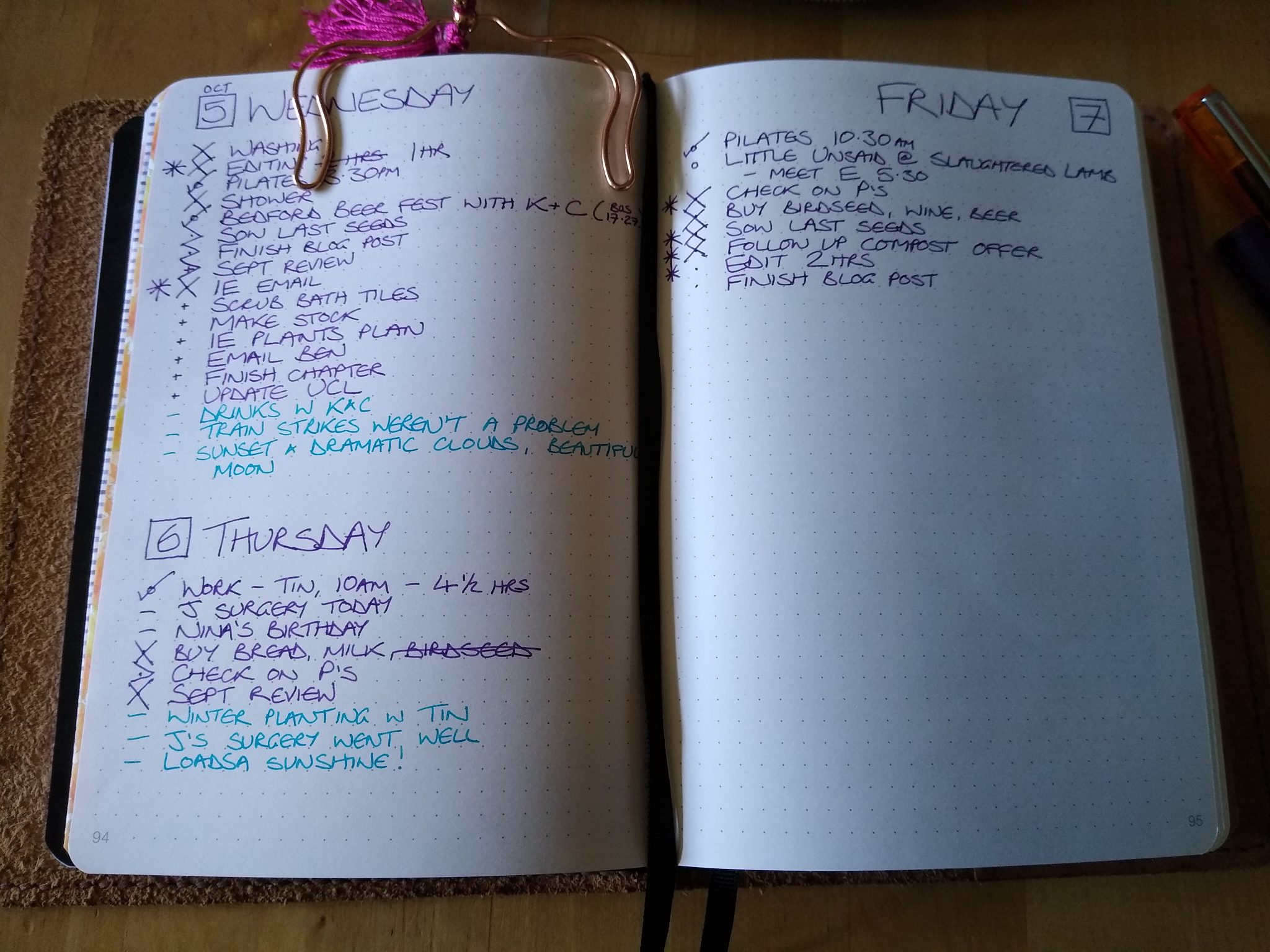 Bullet Journal for Intentional Living| Contact with Creation