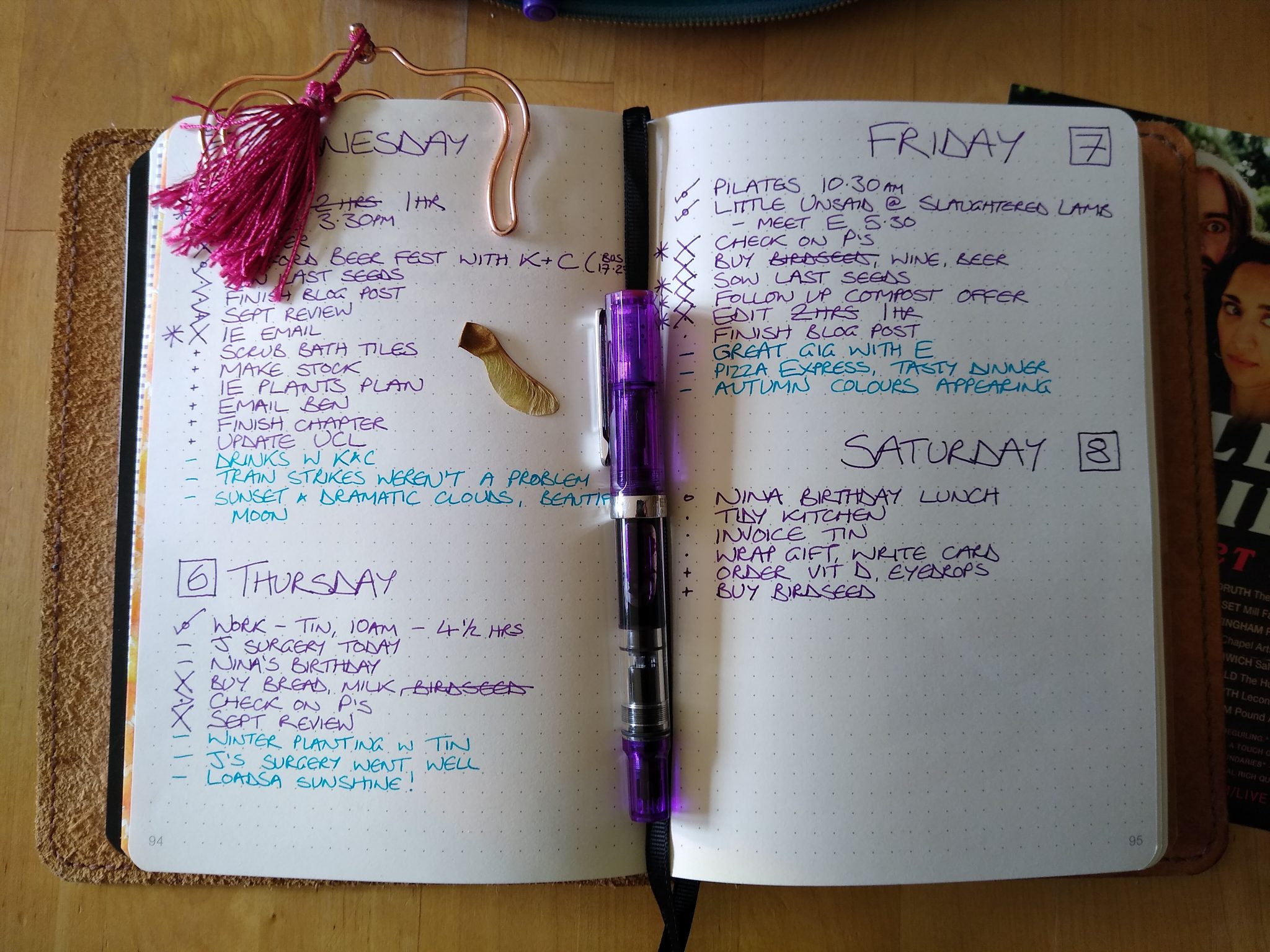 Bullet Journal for Intentional Living| Contact with Creation